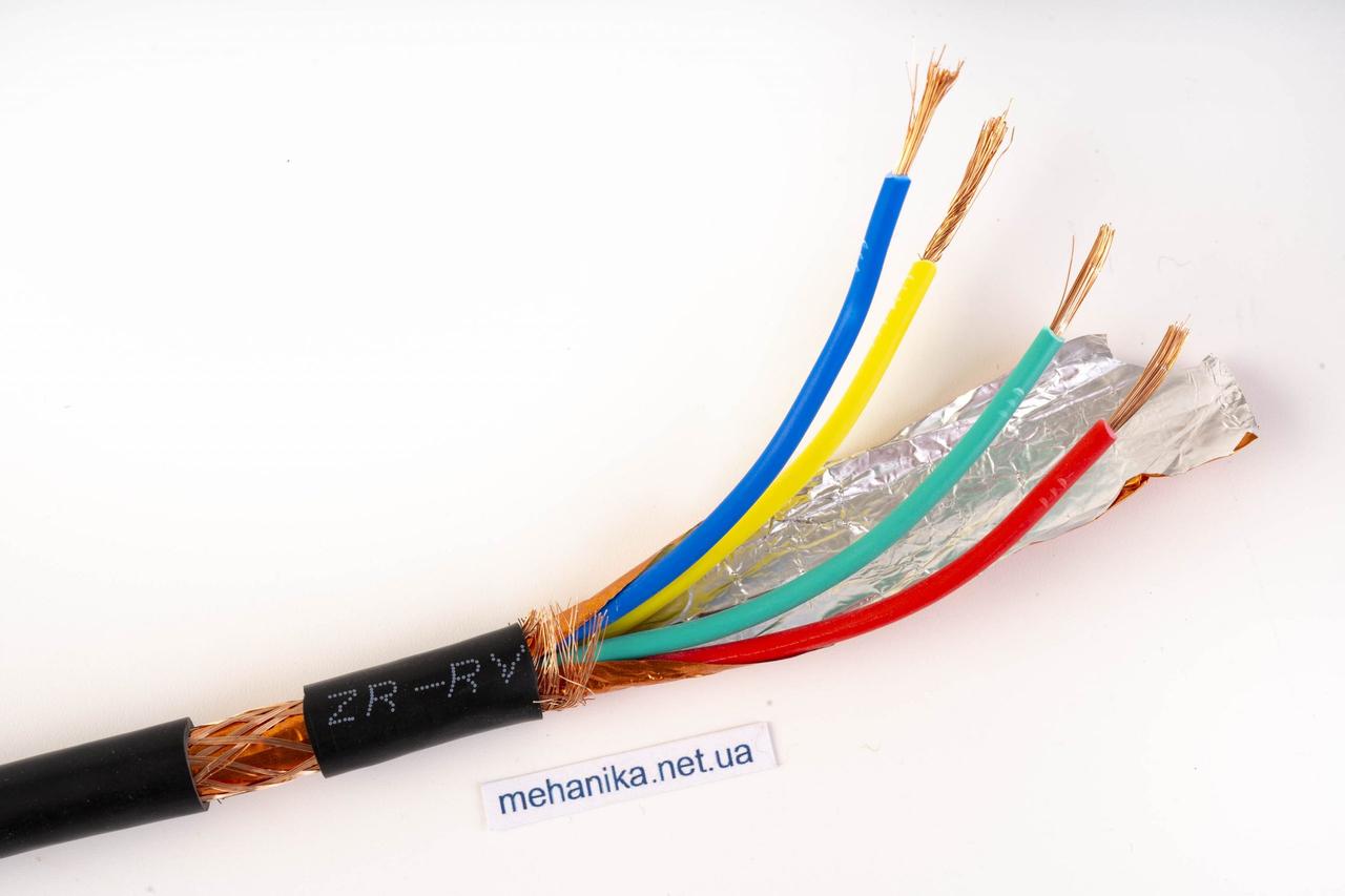 Кабель управления ZR-RVVP экранированный, среднегибкий, 4-жильный, медь ...