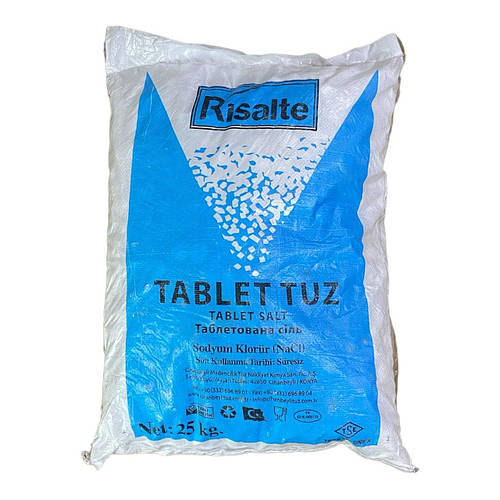 Таблетована сіль Risalte, Туреччина 25 кг (ID#2229375307), ціна: 350 ...