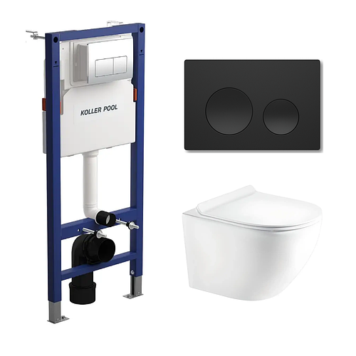 Инсталляция Koller Pool AQUA PRO + унитаз Round Smart Rimless Tornado 3 ...