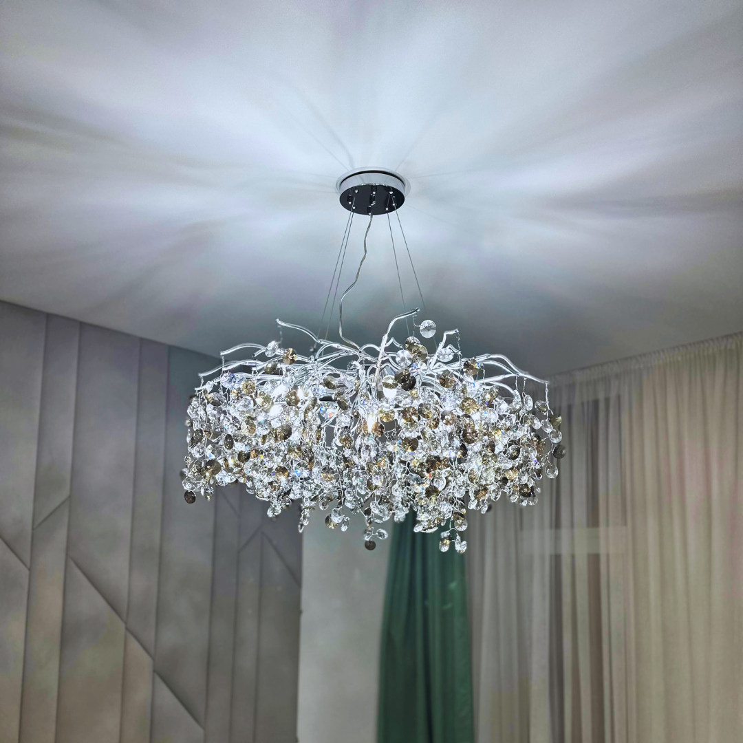 Cовременная люстра с подвесками 601-800CH ☎+38967773110