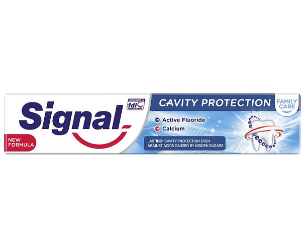 Зубна паста Signal Cavity Protection Захист від карієсу для всієї сім'ї ...