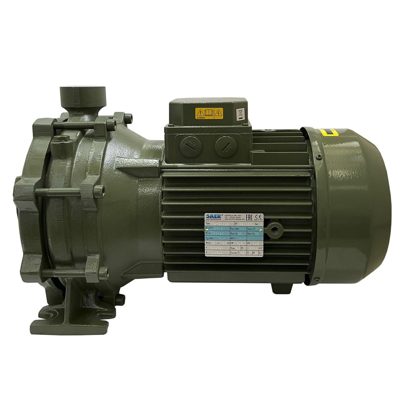 Насос вiдцентровий FC-30 2B SAER з двома робочими колесами, трифазний ...