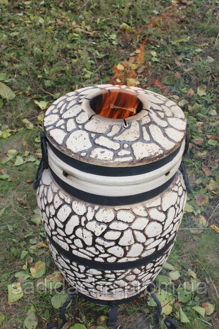 Тандырная печь из шамотной глины,как пользоваться описание с видео ...