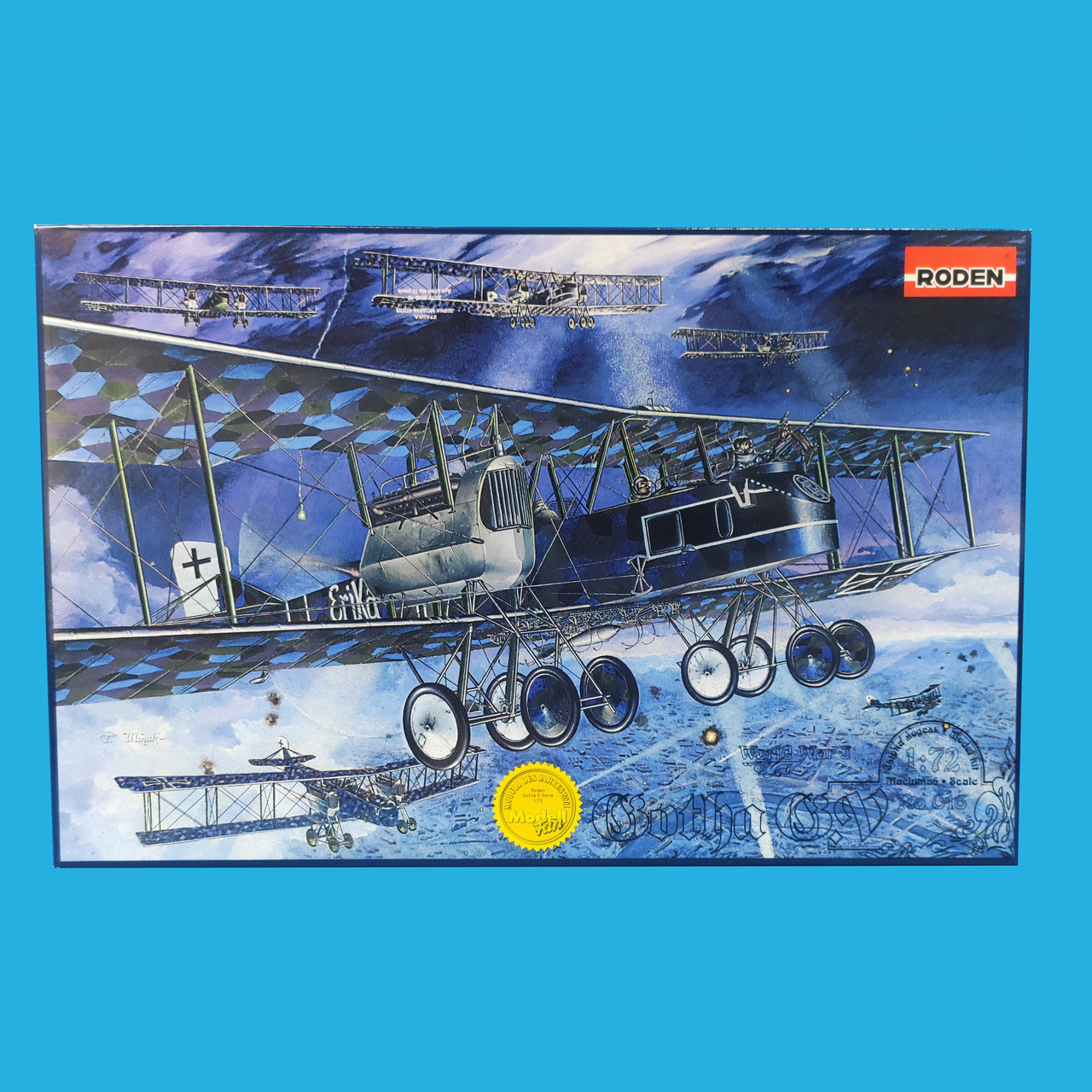 Roden 016 Gotha G.V Германский Биплан-Бомбардировщик 1917 Сборная ...