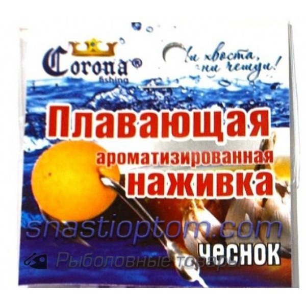 Пенопластовая наживка Corona Микро, 2-4мм, Чеснок (Искусственные ...