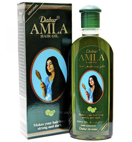 Амла Олія для волосся Дабур Індія Dabur India Amla Hair Oil 200 мл. (ID ...