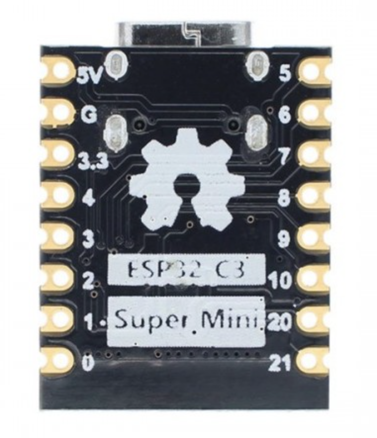 Модуль ESP32-C3 Type-C (WiFi 2.4 ГГц, 802.11b/g/n + Bluetooth 5) (ID ...