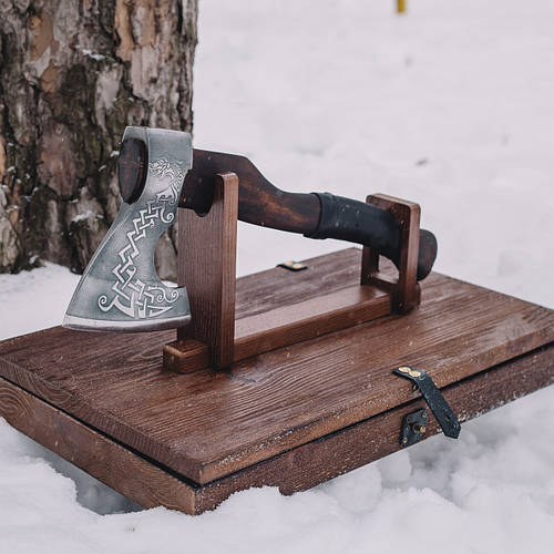 Подарочный топор Викинг Gorillas BBQ в подарочной коробке PRO_4960 (ID ...