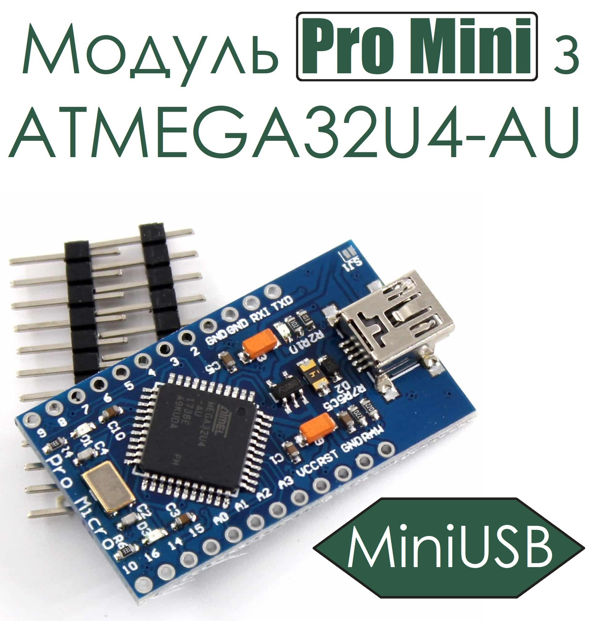 Заказать Модуль Pro Mini з ATMEGA32U4-AU с доставкой по Украине. Интернет-магазин RadioStore