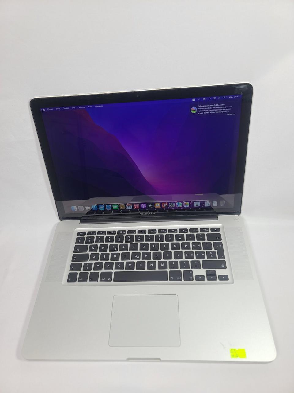Macbook Pro (Mid 2009) 15" C2D GT9600 8GB SSD250GB Monterey 12.7 (M.6 ...