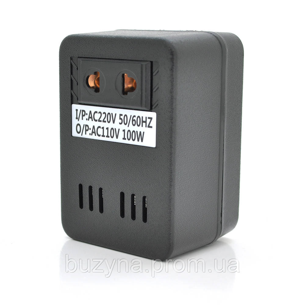 Трансформатор понижающего напряжения 100W Input 220 V/Output 110V ...