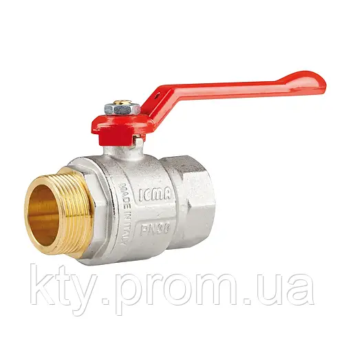 Кран шаровой прямой Icma №352 1 1/4 дюйма, цена: 956 ₴, купить на Prom.ua