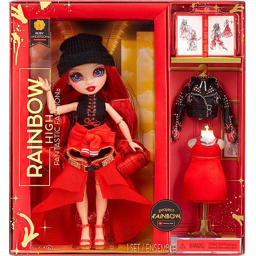 Лялька Rainbow High Fantastic Fashion Ruby Anderson Рейнбоу Хай Рубі ...