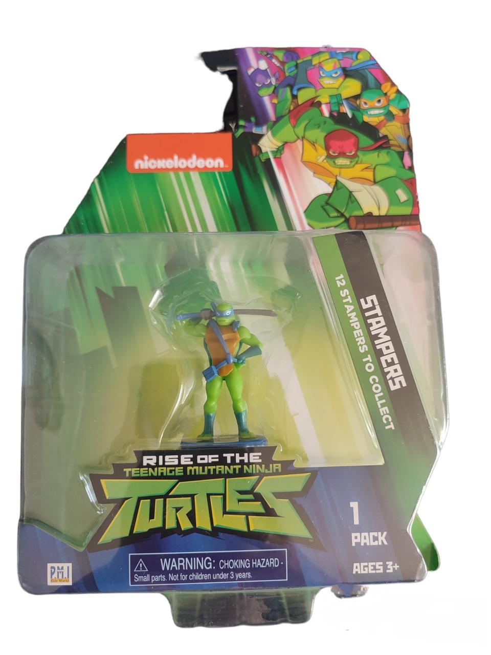 Черепашки Ніндзя фігурка Леонардо штампік TMNT Teenage Mutant Ninja ...