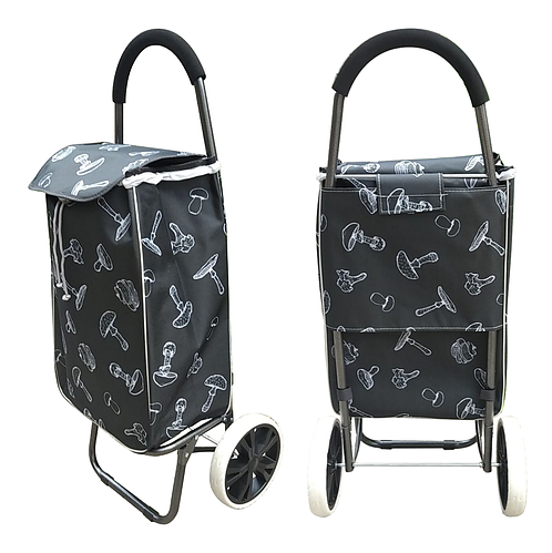 Большая хозяйственная тележка Сумка-тележка металлическая с большими ...