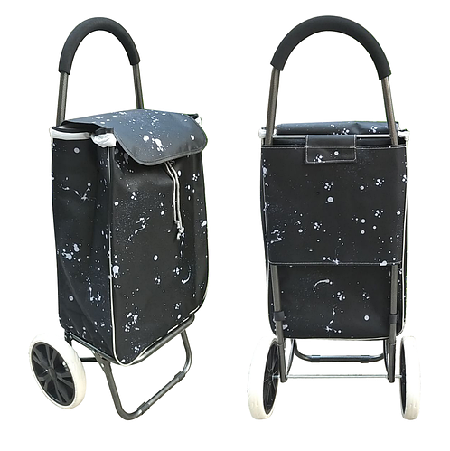 Большая хозяйственная тележка Сумка-тележка металлическая с большими ...