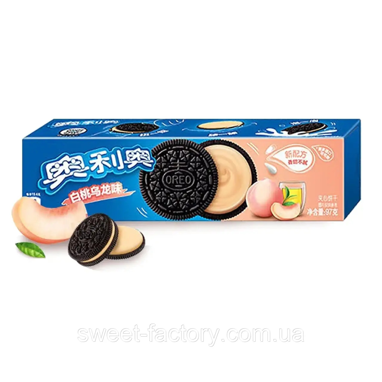 Печенье Oreo Cookie White Peach Oolong 97g: продажа, цена в Чернигове ...
