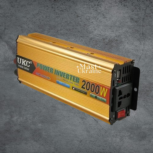 Преобразователь напряжения автомобильный инвертор UKC AC/DC 2000W 12V SSK-2000А (ID#1896782409 ...