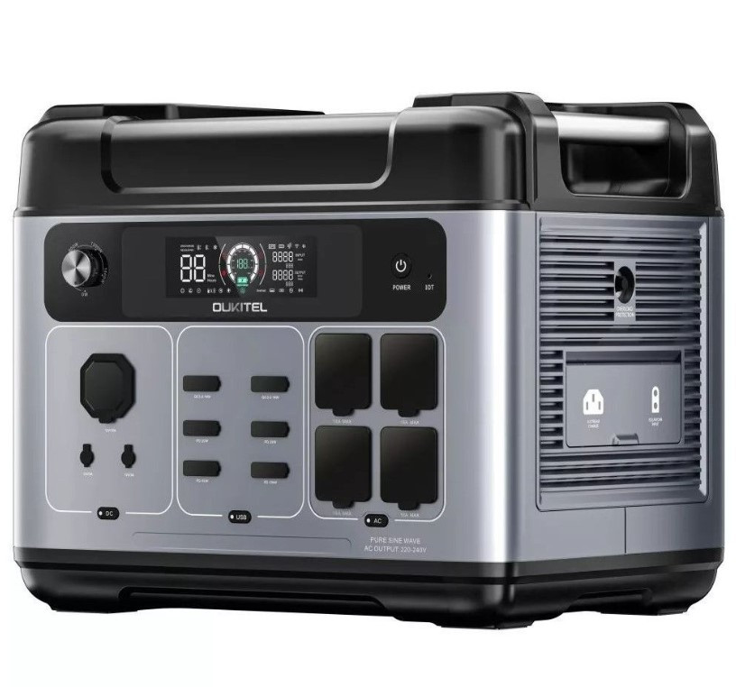 Портативна зарядна станція OUKITEL P2001 PLUS 2400W 2048Wh, ціна: 79900 ₴, купити на Prom.ua