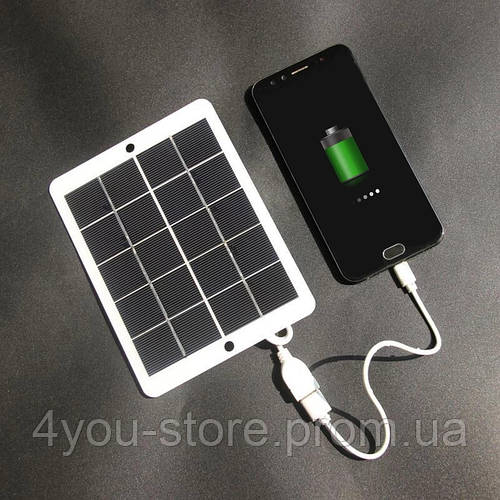 Солнечная панель батарея с USB выходом 3W 5V для зарядки в походе ...