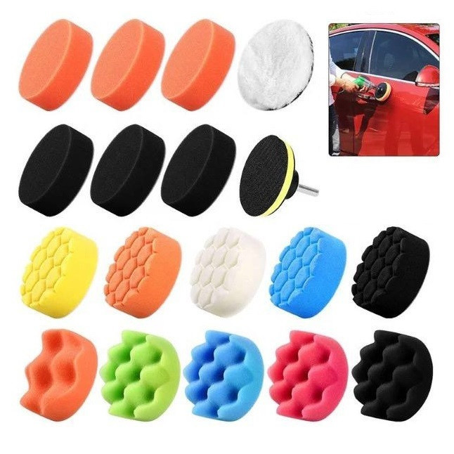 Круги для полировки авто для шуруповерта насадки для полировки ...