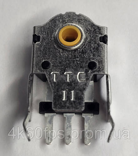 Енкодер для миші ( Скрол ) TTC Mouse Encoder Жовтий Голд Gold (11MM ...