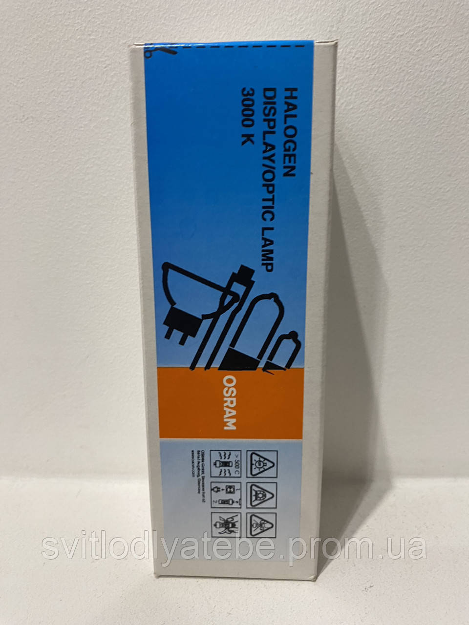 Osram 64744 230V T/19 1000W GX9.5 Лампа галогенна студійна, цена: 750 ...