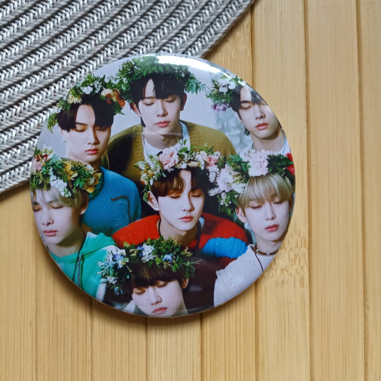 Значок Енхайпен Enhypen 7 5 см ціна 60 ₴ купити на Prom Ua