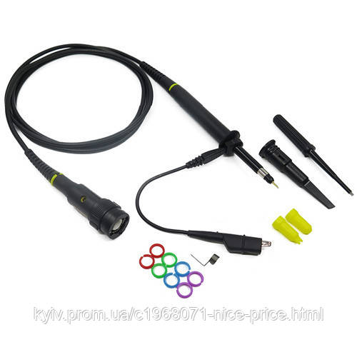 Щуп, пробник P4100 для осциллографа 100МГц, 100x, 2кВ n (ID#2240908778 ...