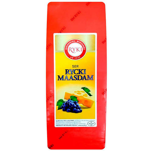 Сир Ryki Маасдам 45% (ID#2241031082), ціна: 345 ₴, купити на Prom.ua