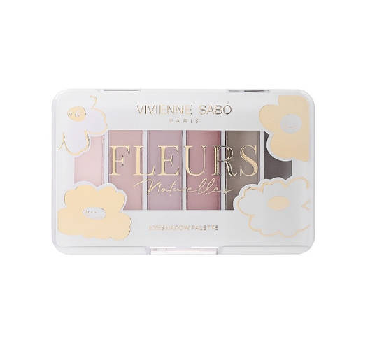Палетка тіней Для Век Vivienne Sabo Fleurs Naturelles Eyeshadow Palette 01 Marguerite 5 Г (ID ...