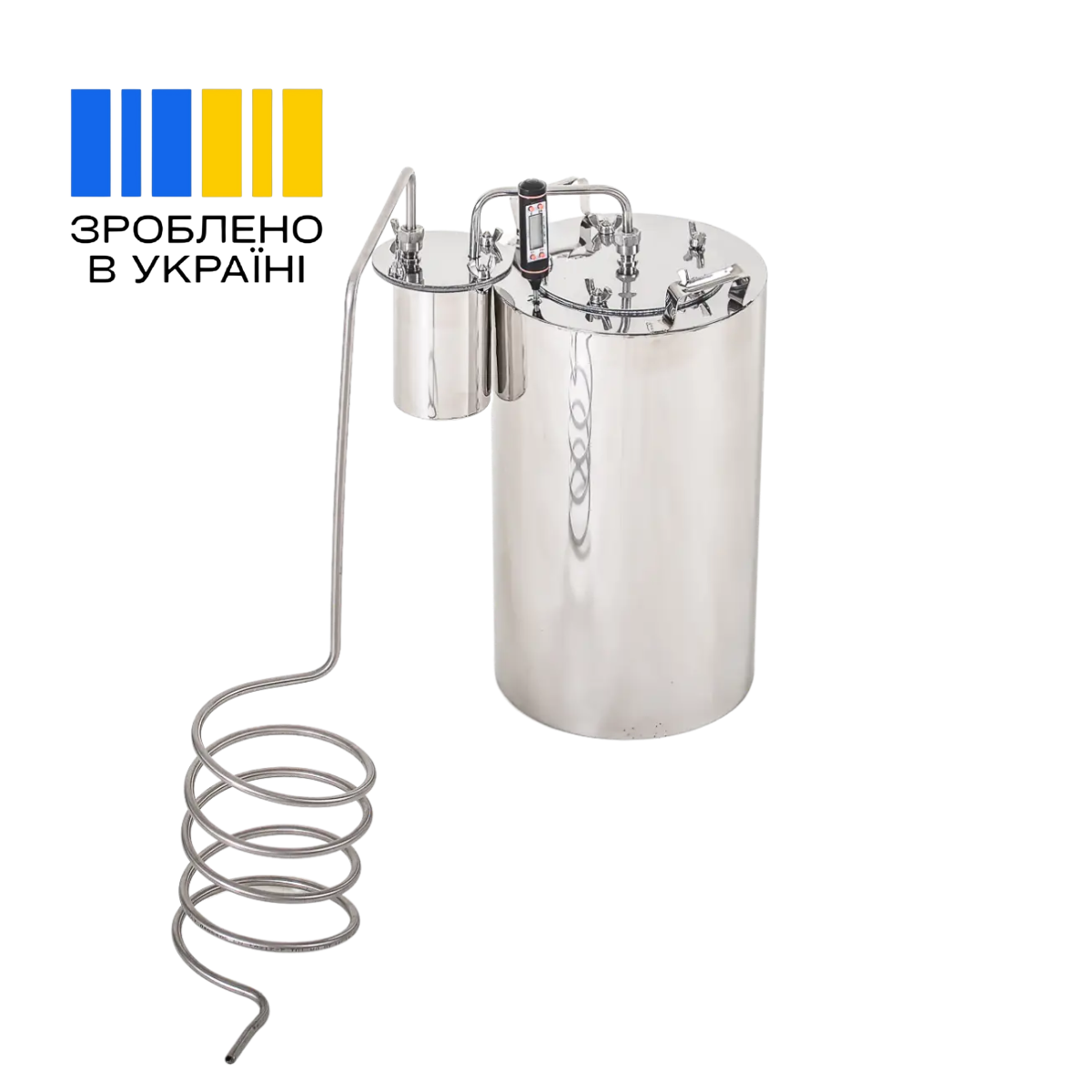 Аппарат для дистиллята домашний непроточный для дачи с сухопарником ...