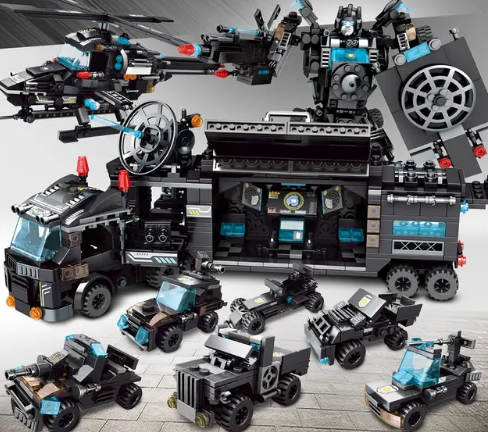 Конструктор Полицейский участок 815PCS SWAT Police Конструктор ...