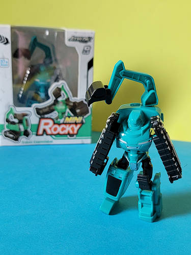 Тобот Роки робот трансформер tobot mini Rocky Экскаватор 5в1 (ID ...