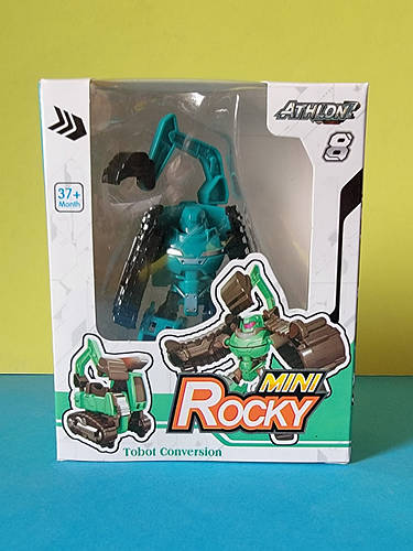 Тобот Роки робот трансформер tobot mini Rocky Экскаватор 5в1 (ID ...