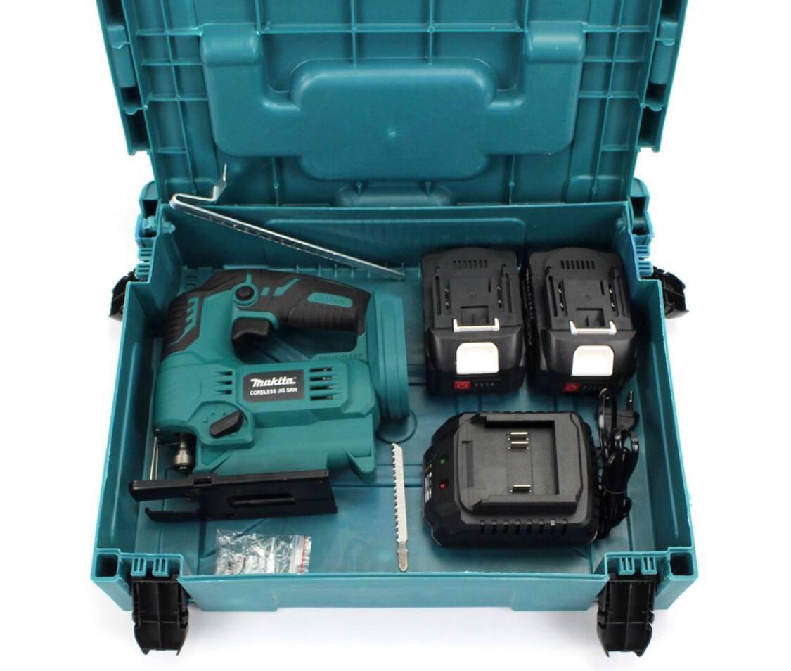 Аккумуляторный лобзик по дереву и металу Makita DJV180Z (уровень ...