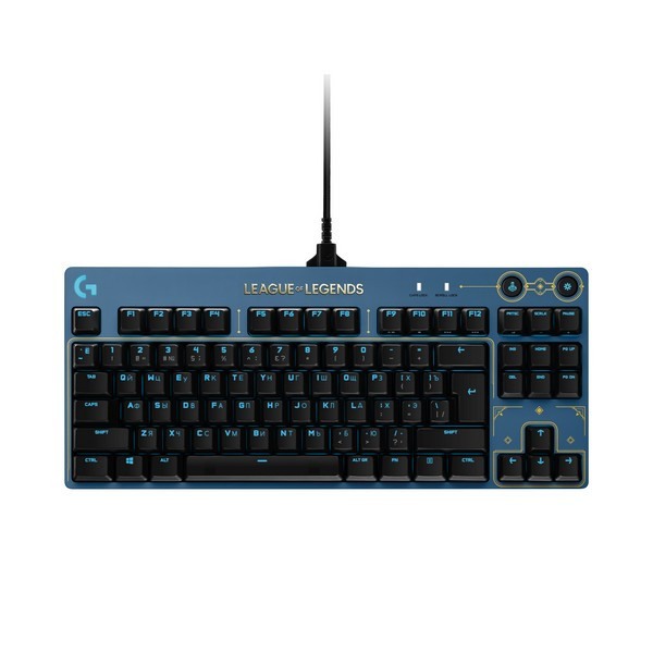 Клавіатура Logitech G PRO League of Legends Edition Black (920-010537 ...