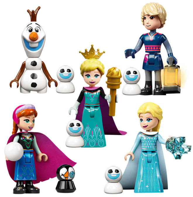 Набір фігурок конструктор Лего iBlock Холодне серце Frozen Elza Ельза 5 ...