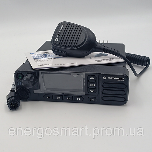 Цифрова радіостанція Motorola DM4600e VHF + ліцензія AES 256 (ID ...
