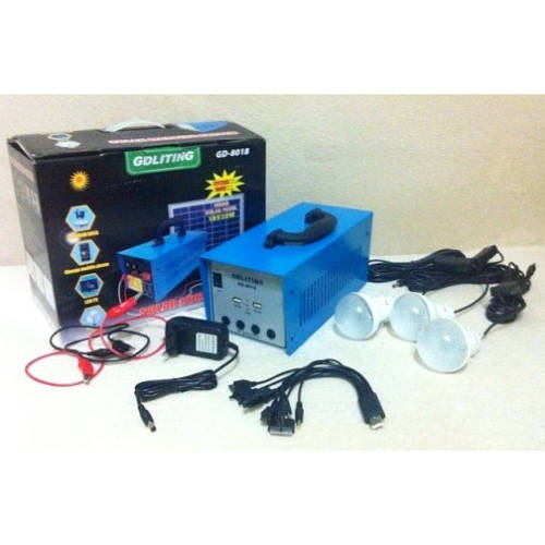 Система автономного освітлення та заряджання GDlite GD-8018, Сонячна домашня електростанція ...