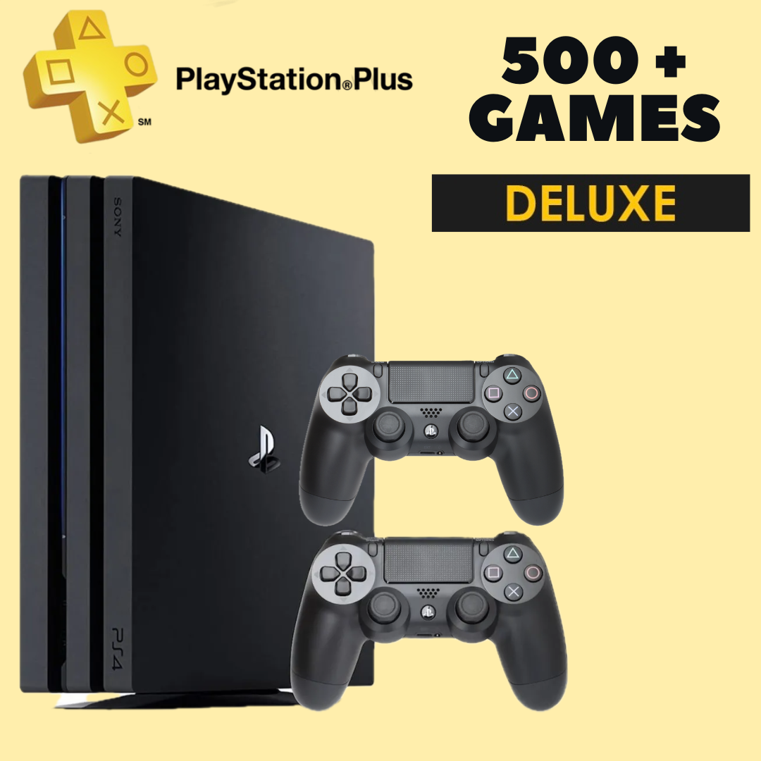 Sony Playstation 4 Pro 1 TB + Подписка PS Plus Deluxe 12 месяцев (500 ...