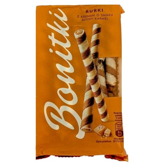 Вафельні трубочки Bonitki Cолона карамель 280г (ID#2242710716), ціна ...