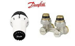 Комплект Danfoss RAS-CK+RLV-KS Ду 15, угловой для нижнего подключения 013G5276 (ID#2242792416 ...