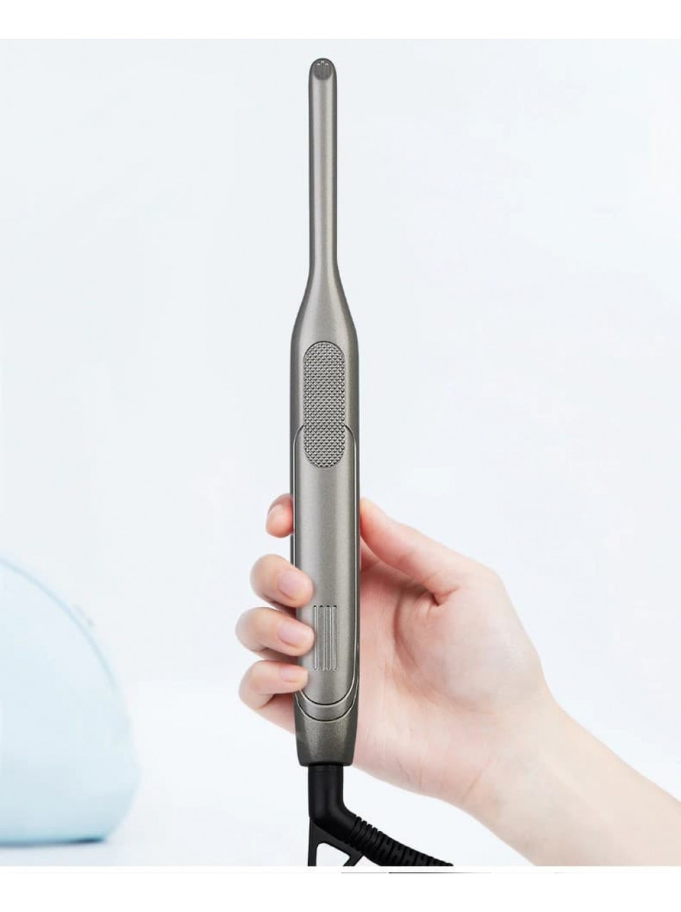 Тонкий утюг для челки, бороды с титановыми пластинами Kipozi, цена ...