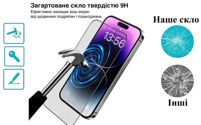 Закалённое стекло Samsung Galaxy A71 стойкое к царапинам (ID#2394948009 ...