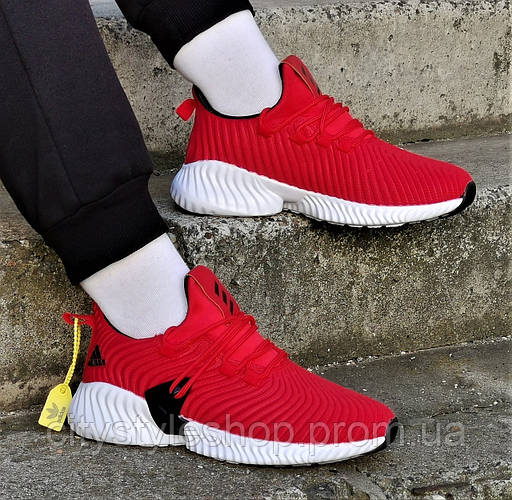 Кросівки Чоловічі Ad!das Alphabounce Червоні Адідас (розміри: 41,42,43 ...
