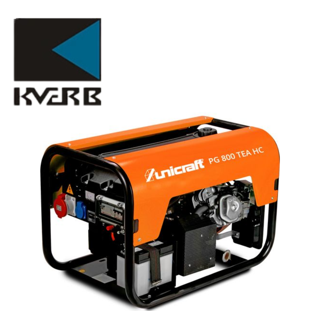 Трехфазный генератор электроэнергии PG 800 TEA HC UNICRAFT.