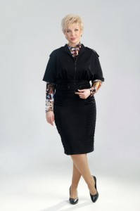 Костюм женский юбочный тройка Petro Soroka модель АС 2151-01 черный (ID ...