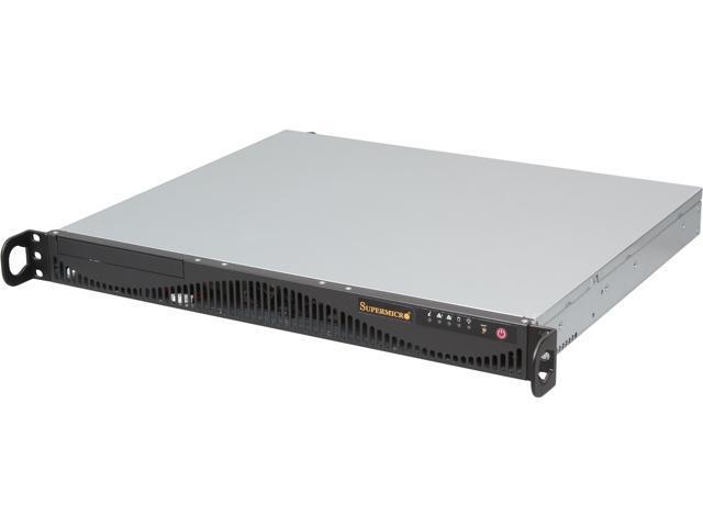 Корпус серверний 1U Supermicro CSE-512, 2 x 3.5", 437x369x43мм, ATX ...