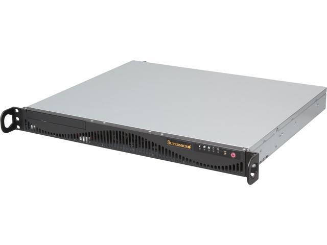 Корпус серверний 1U Supermicro CSE-512, 2 x 3.5", 437x369x43мм, ATX ...